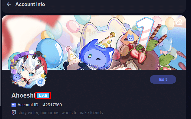 how does leveling your pfp works? | HoYoLAB