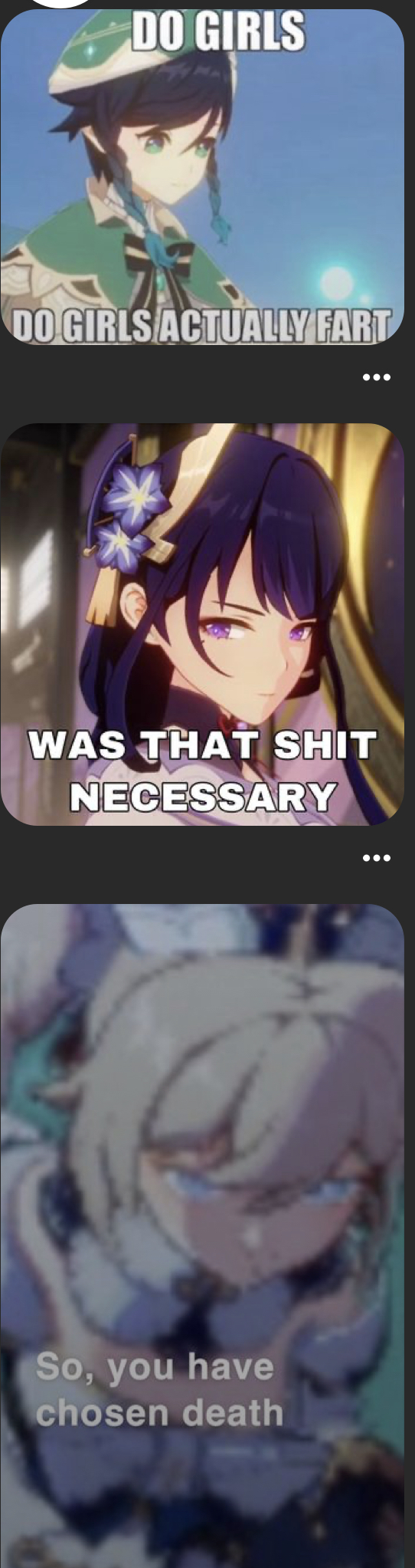 Cursed feed Genshin Impact | HoYoLAB