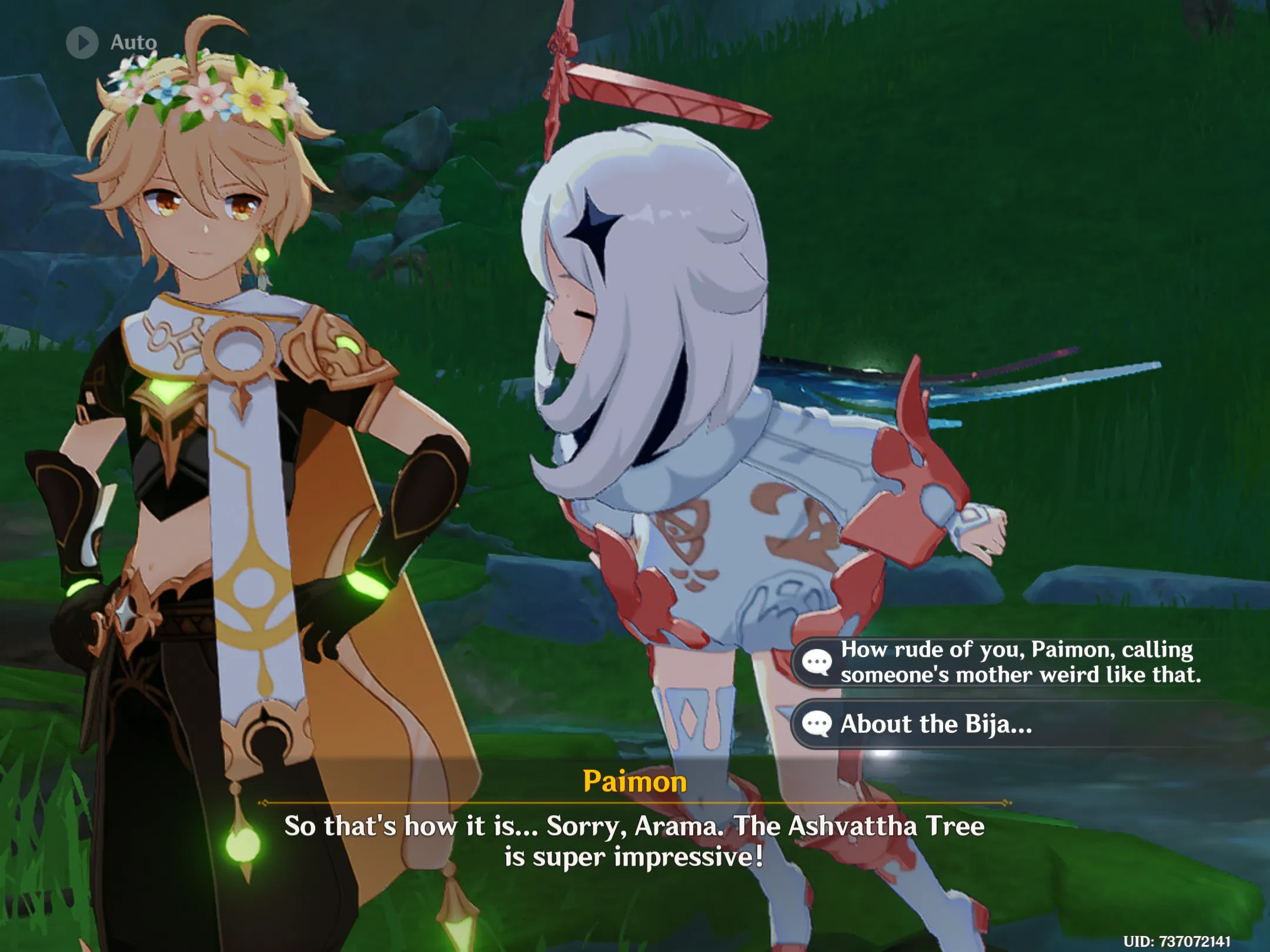 Aether with flower crown Genshin Impact | HoYoLAB