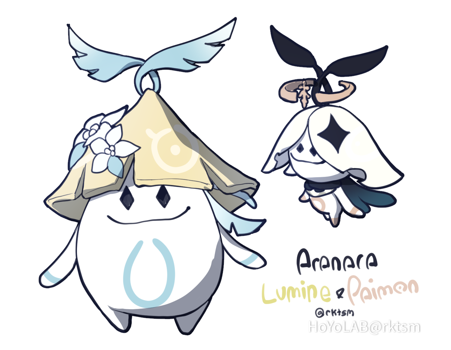 Aranara Lumine & Paimon Genshin Impact | HoYoLAB
