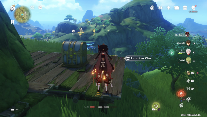 Luxurious Chest eastern side of Lokapala Jungle (steps in comments ...