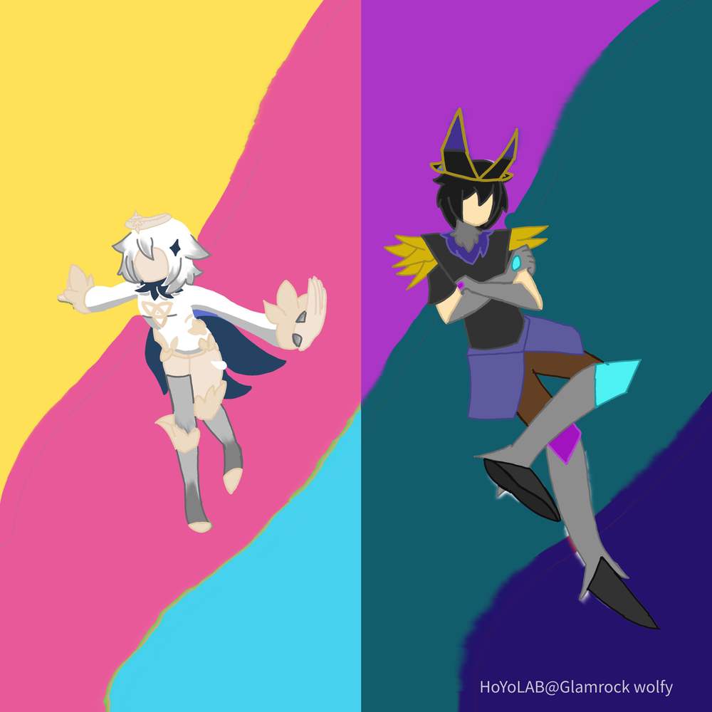 My Oc and paimon Genshin Impact | HoYoLAB