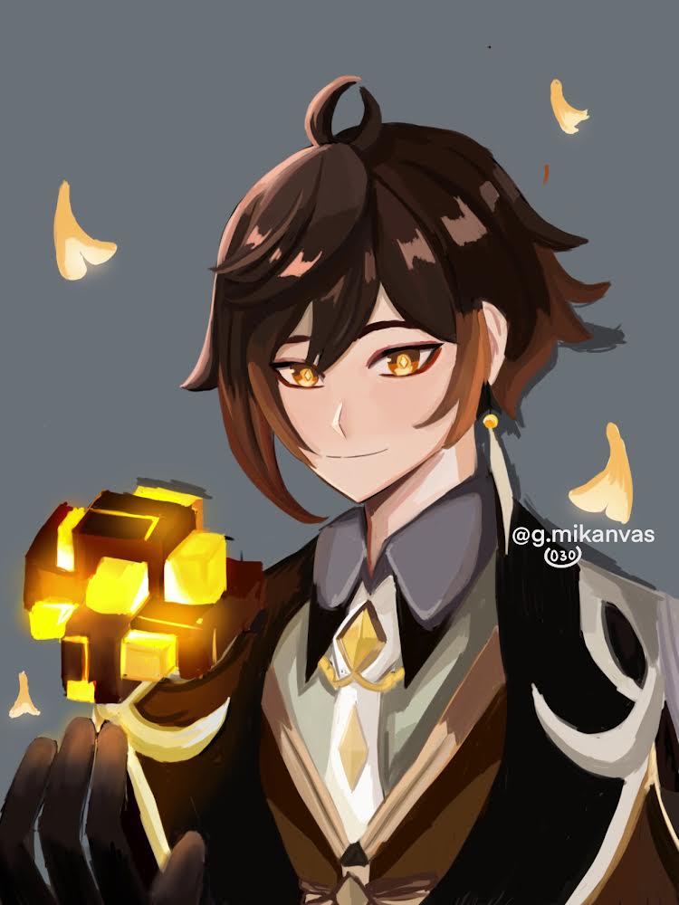 "Vago Mundo" Zhongli Fan Art Contest | Genshin Impact | HoYoLAB