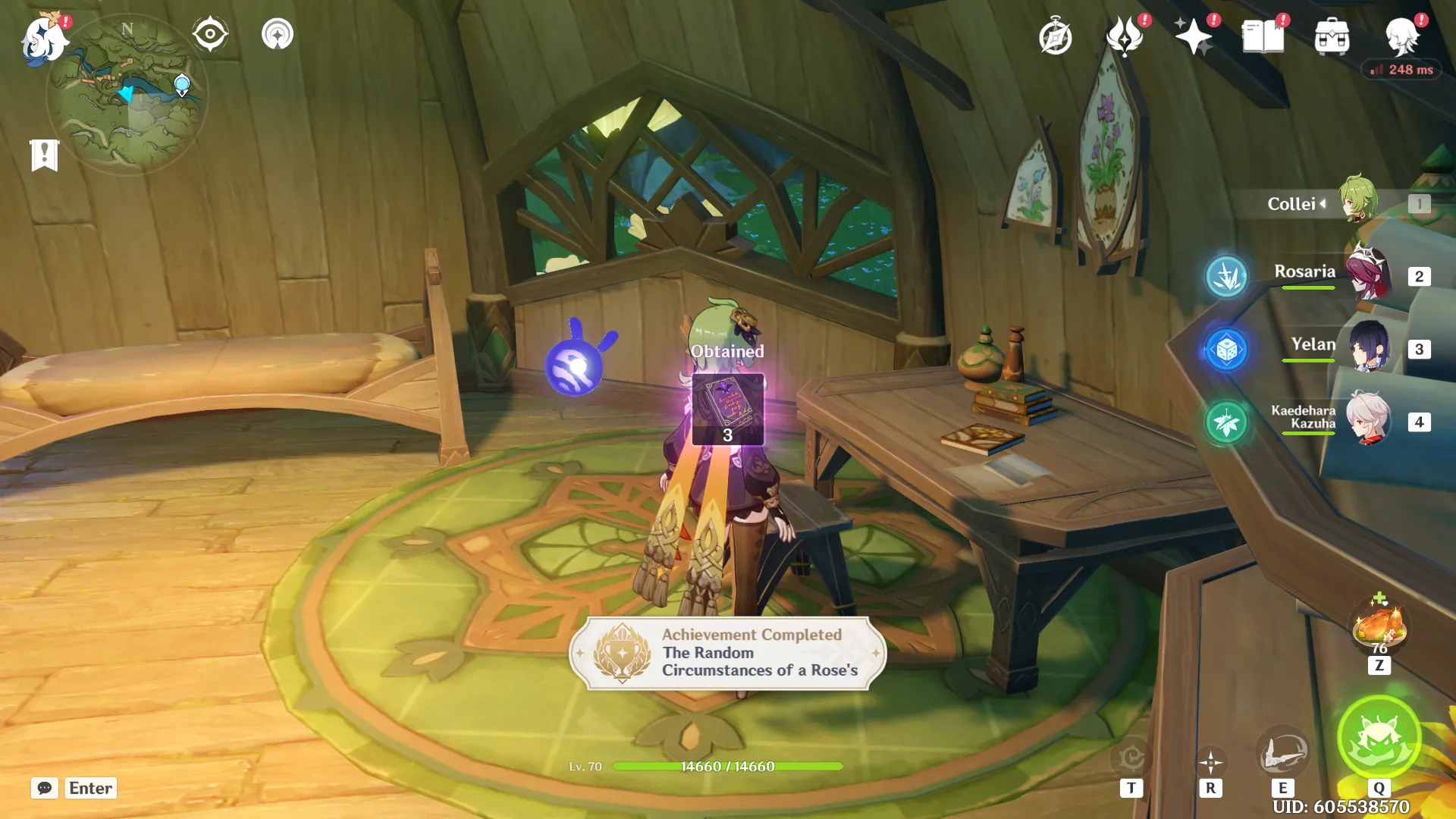 After finishing the archon's quest come back to Collei's house for a ...