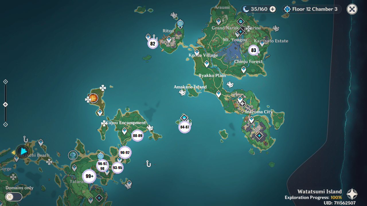 [Guide 2.8] Artifact routes: Liyue and Inazuma [ENG] Genshin Impact ...