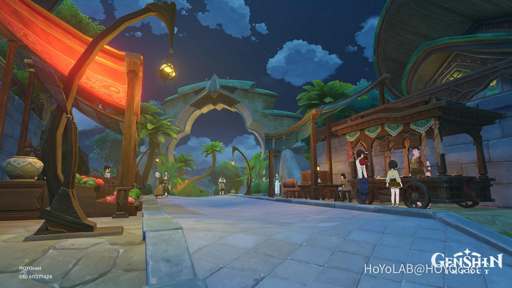 Sumeru Adventure Diary - August 26 - Sumeru City Night Life Genshin ...