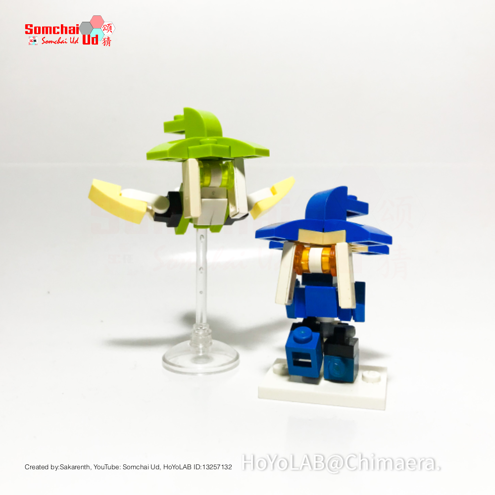 Preview my LEGO Winged Dendroshroom & Grounded Hydroshroom MOC Genshin ...