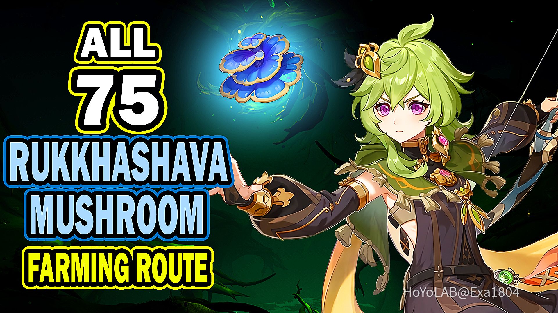 All 75 Rukkhashava Mushrooms Locations Genshin Impact | HoYoLAB