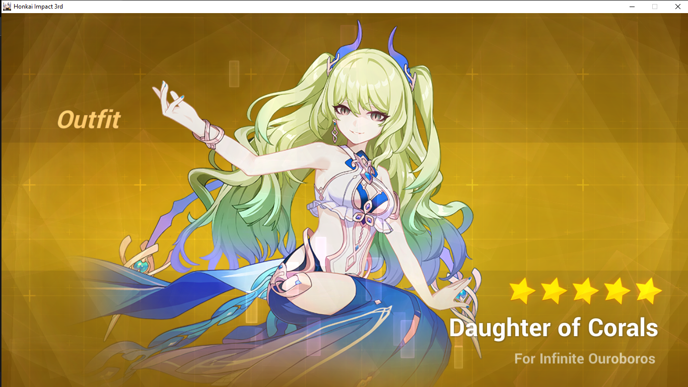 I finally got Mobius skin!! Honkai Impact 3rd | HoYoLAB