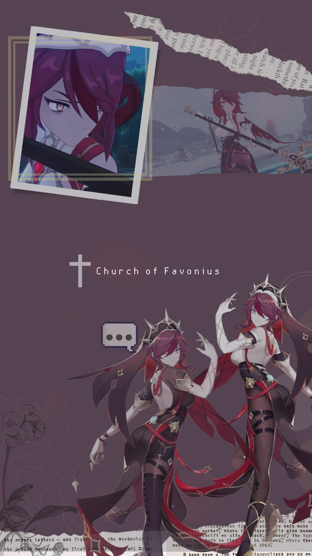 Rosaria Wallpaper Genshin Impact | HoYoLAB