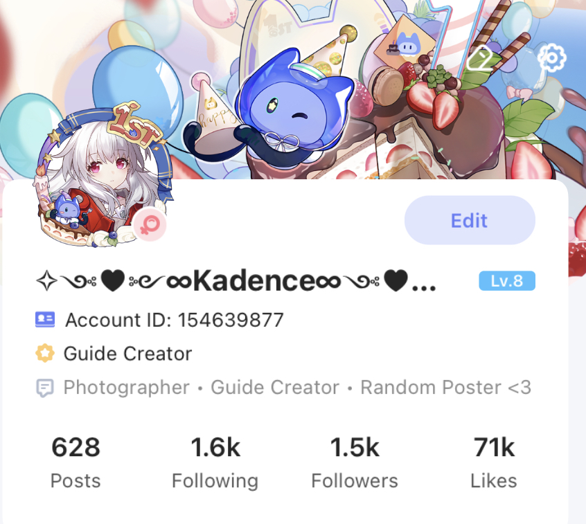 Thank You For 1.5K Followers And 71K Likes! | HoYoLAB