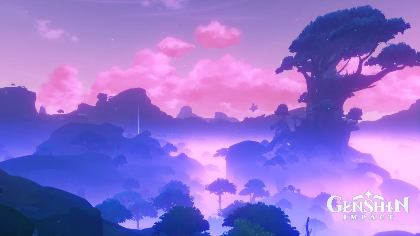 Pink and Purple Genshin Impact | HoYoLAB