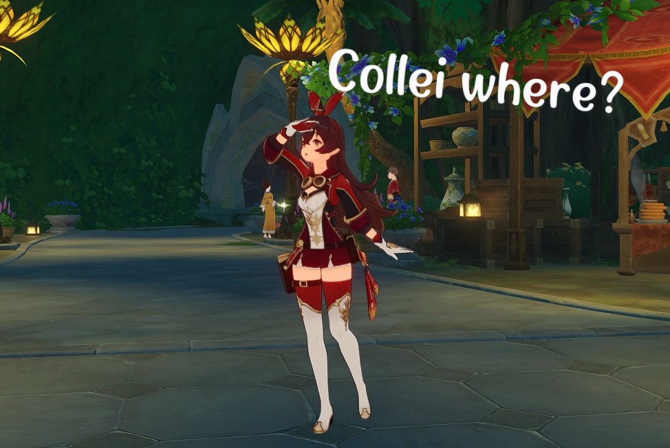 Amber visits Sumeru while Collei visits Mondstat Genshin Impact | HoYoLAB