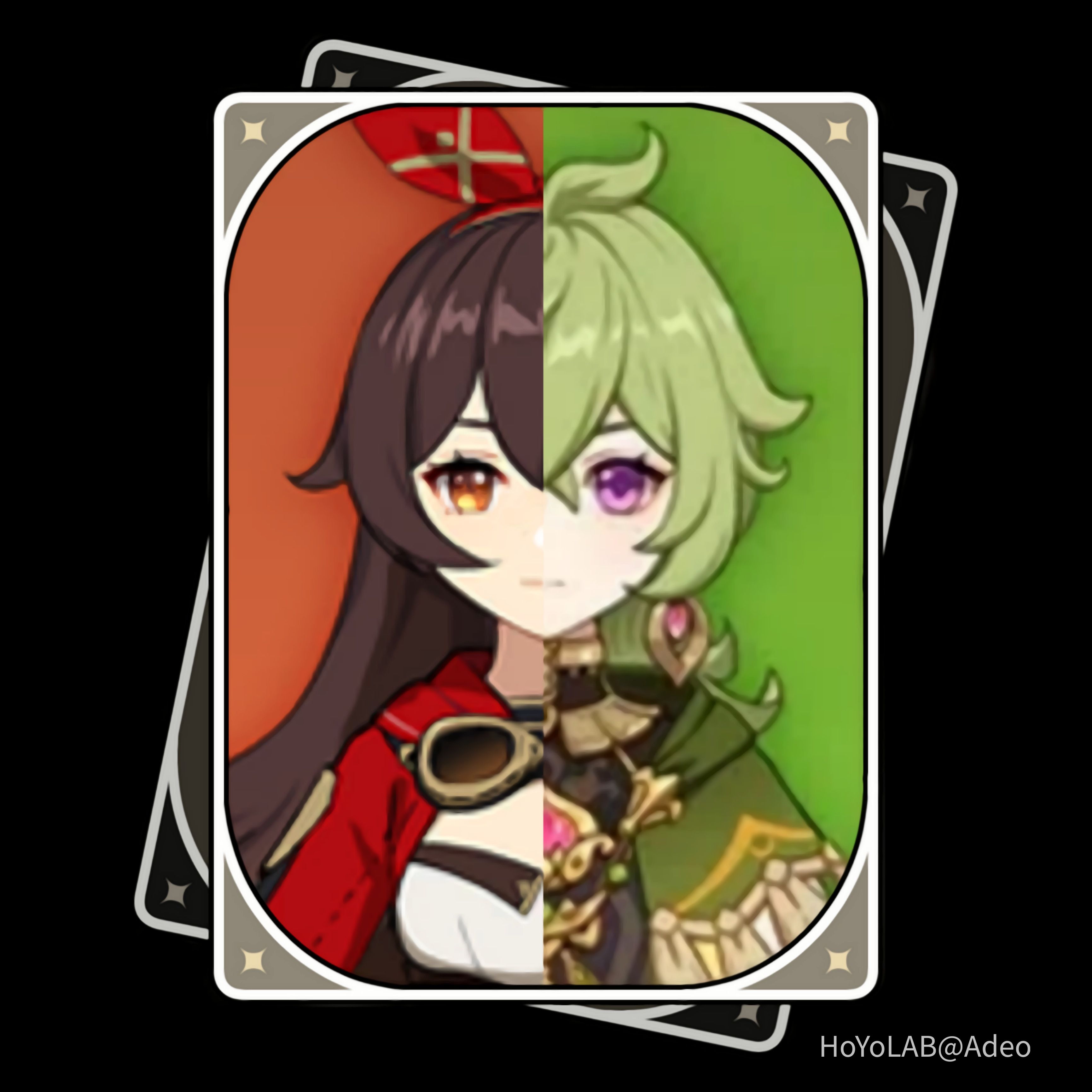 Amber X Collei Chracter Card 🌠 Genshin Impact | HoYoLAB