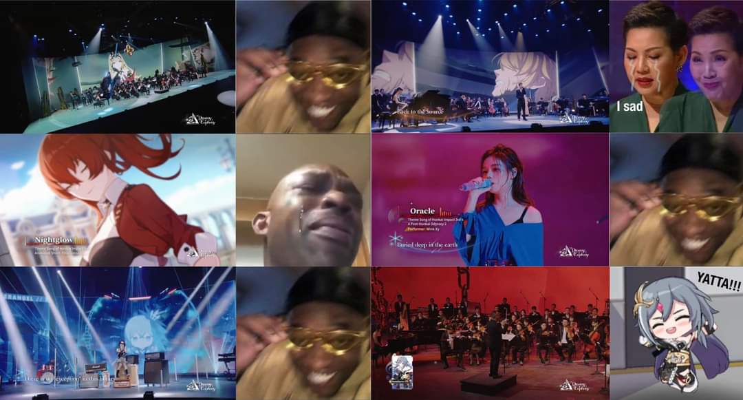 People watching Honkai Concert Be like 😲😭😂😍😭 Yatta Honkai Impact 3rd ...
