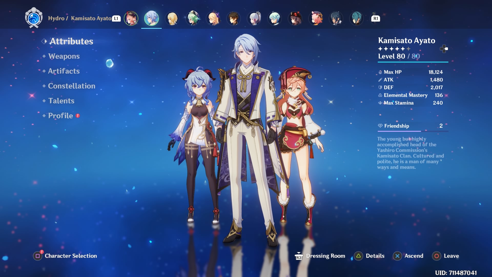 Character Menu Glitch Genshin Impact | HoYoLAB