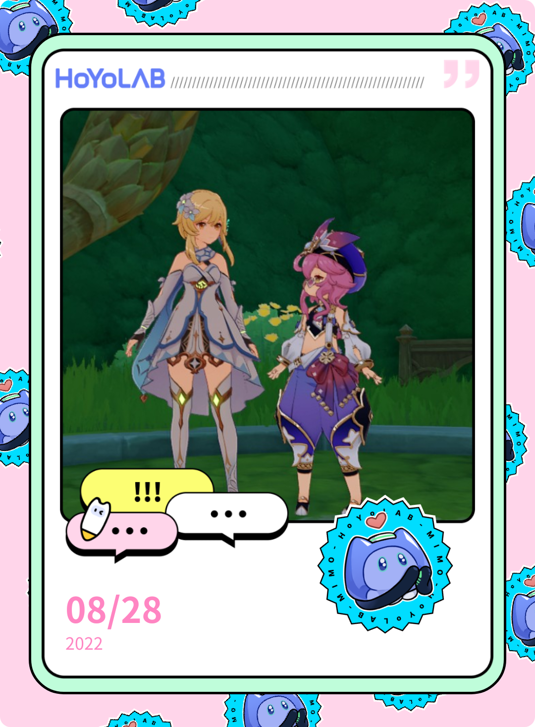 Game Diary - August 28 Genshin Impact | HoYoLAB