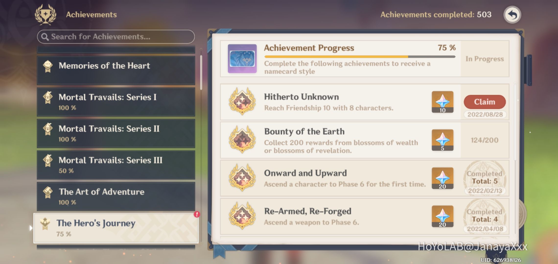 Reached Friendship Level 10 with Sucrose 🥰 Genshin Impact | HoYoLAB