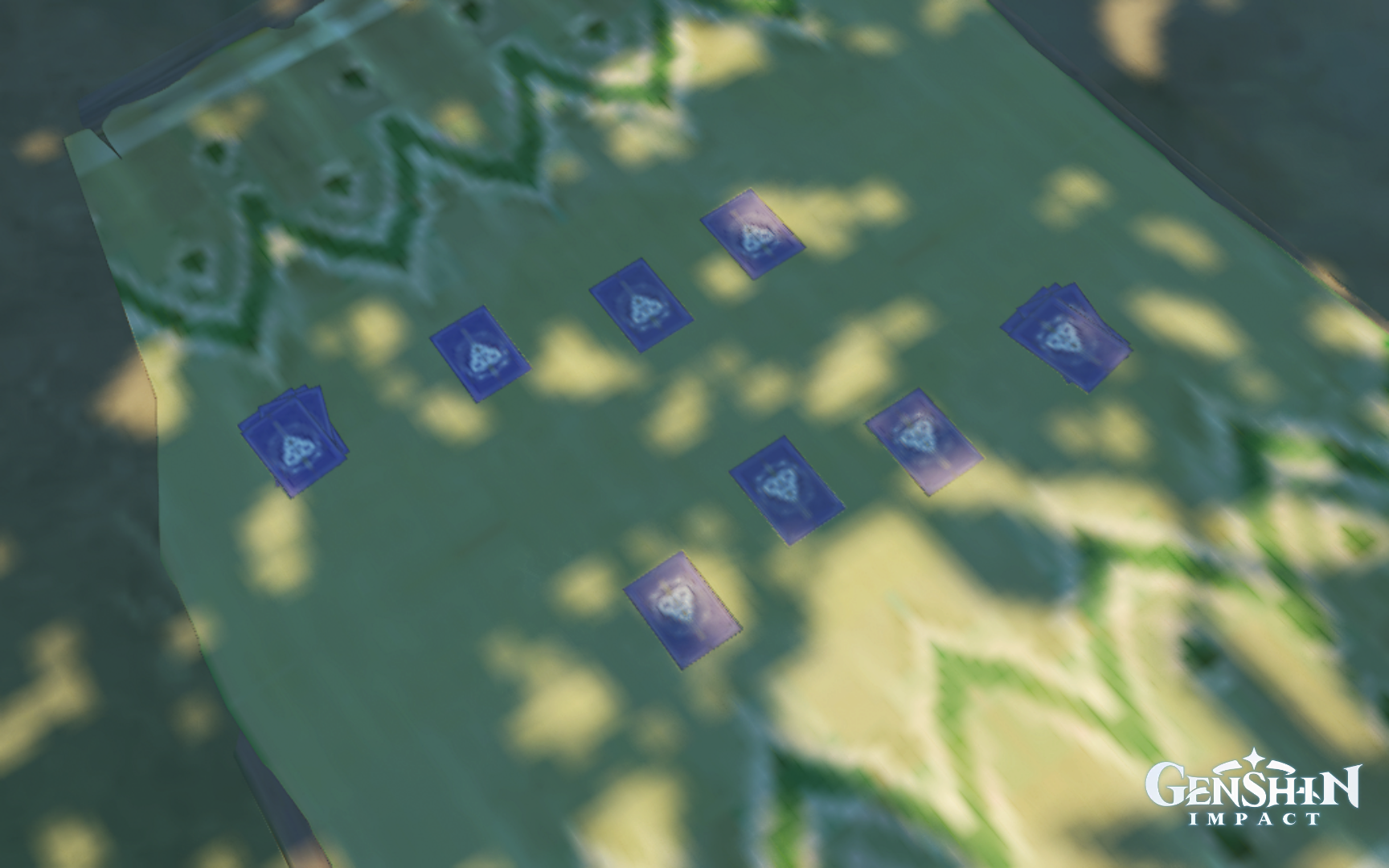 enemies (eremite) are playing cards (similar to YU_ GI_OH!!?) Genshin ...