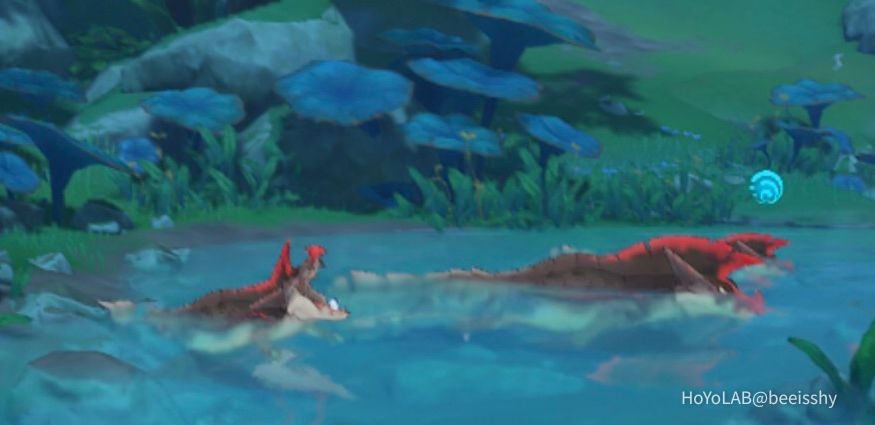 Teeth cleaning birds in Sumeru Genshin Impact | HoYoLAB