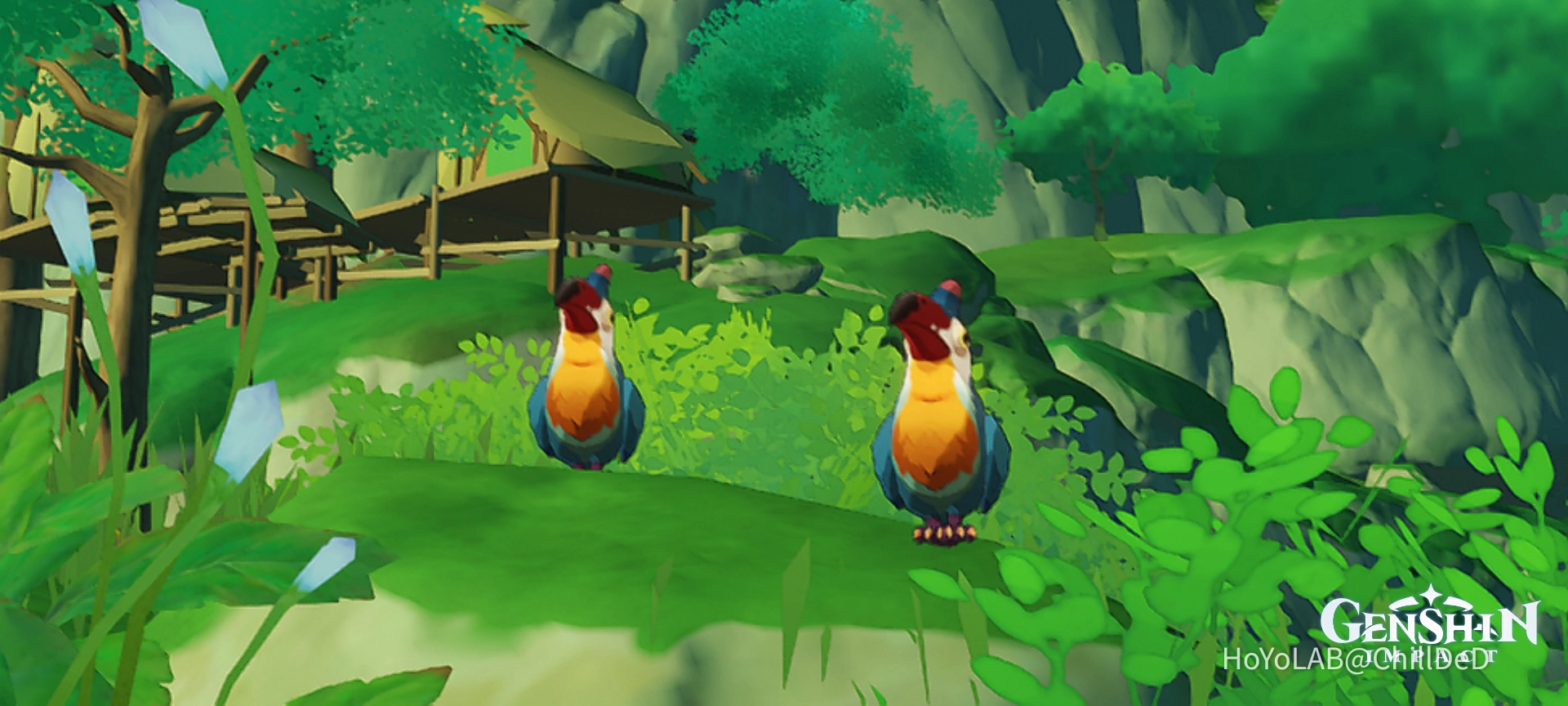 Dusk birds from Sumeru Genshin Impact | HoYoLAB