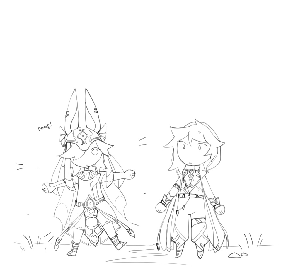 Razor summoned the wrong wolf spirit | Genshin Impact | HoYoLAB