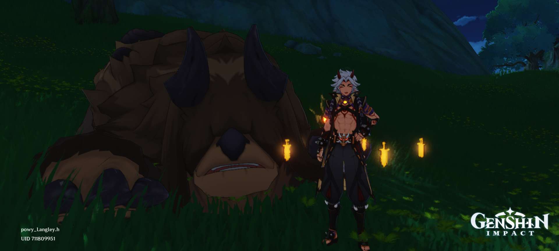 Itto and his new ushi :0 Genshin Impact | HoYoLAB