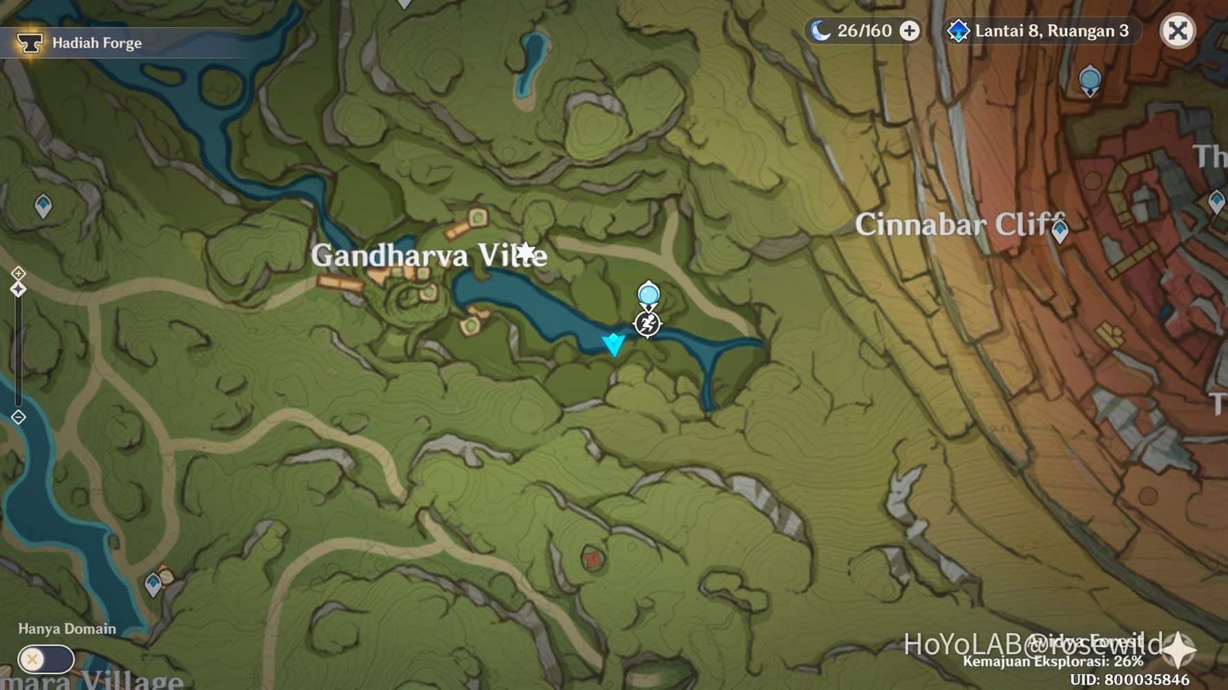 Jalan Rahasia dari Avidya Forest Ke Chasm: Underground Mines Genshin ...