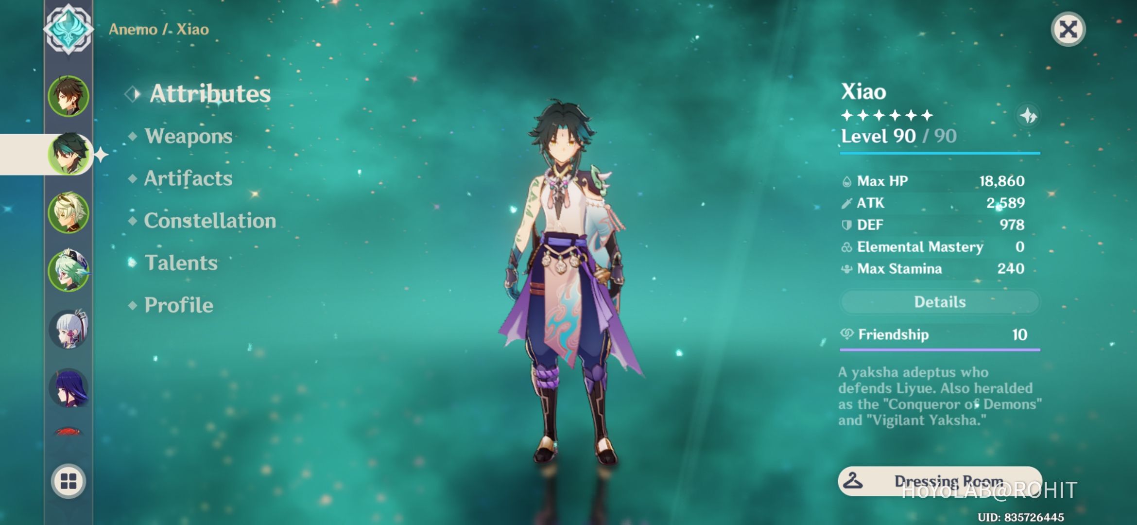 my xiao build 😏 Genshin Impact | HoYoLAB