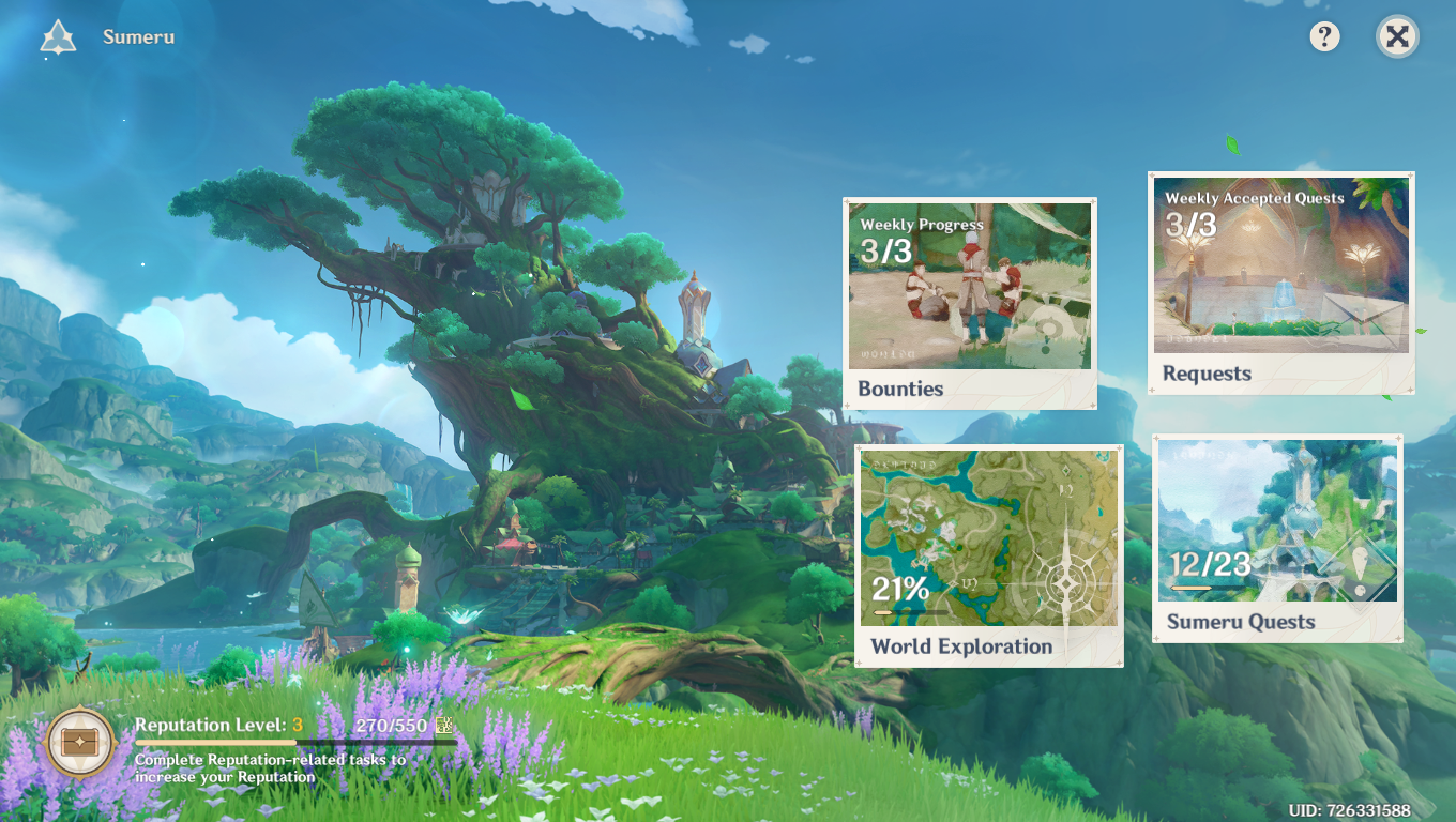 Sumeru exploration Genshin Impact | HoYoLAB