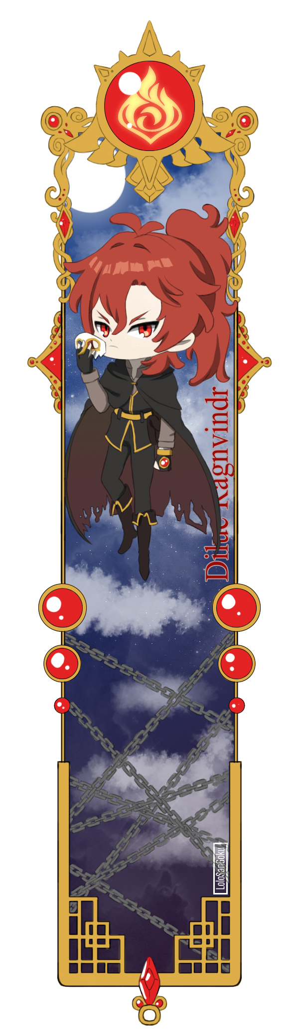 chibi diluc Genshin Impact | HoYoLAB