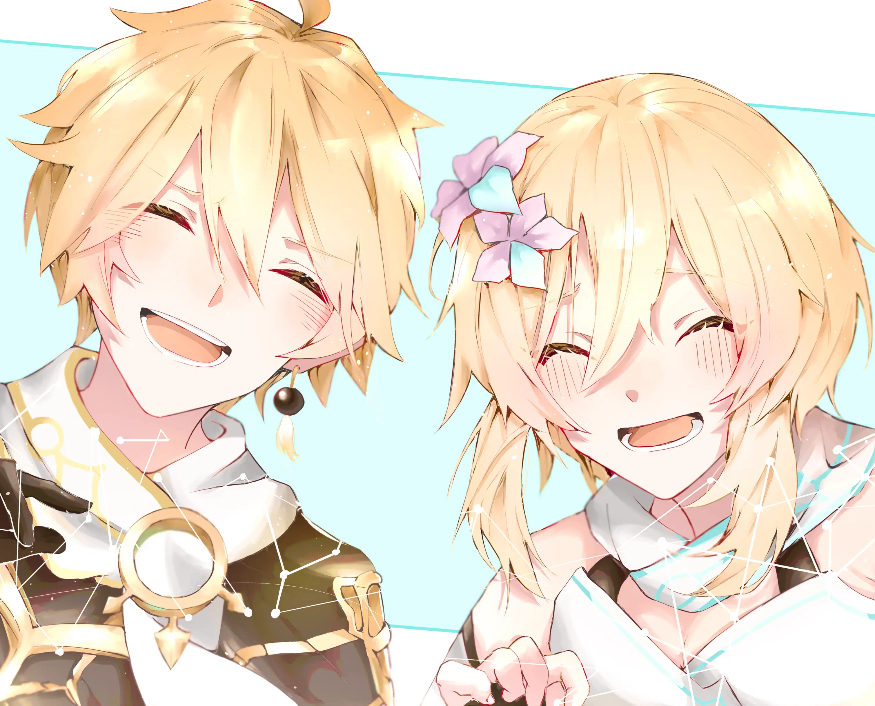 Lumine X Aether Genshin Impact | HoYoLAB