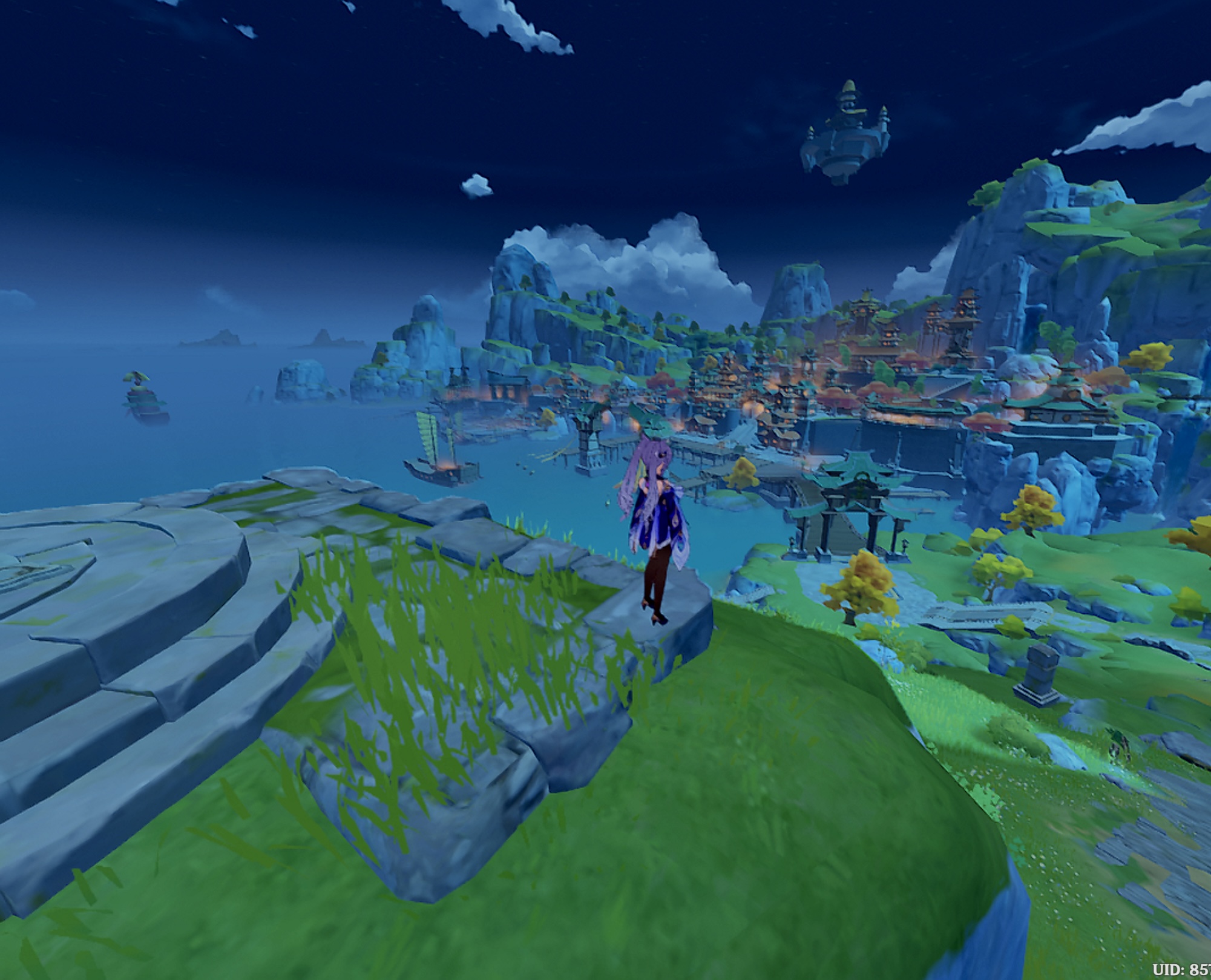 Best viewpoint of Liyue Harbor Genshin Impact | HoYoLAB