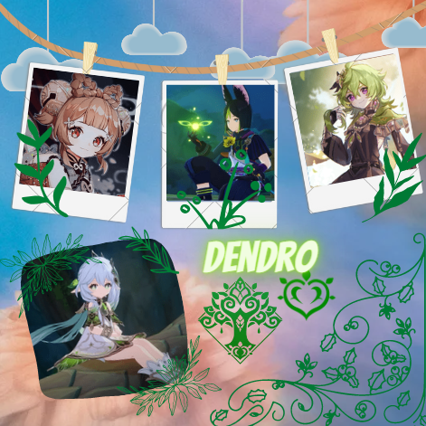 Dendro characters collage ^_^ Genshin Impact | HoYoLAB