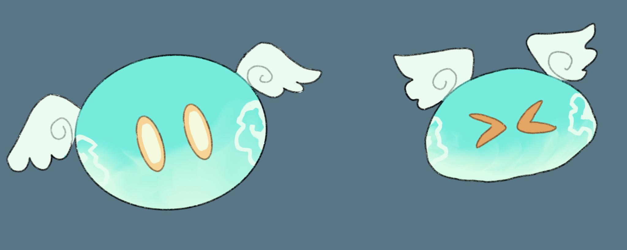 Anemo slimes! Genshin Impact | HoYoLAB