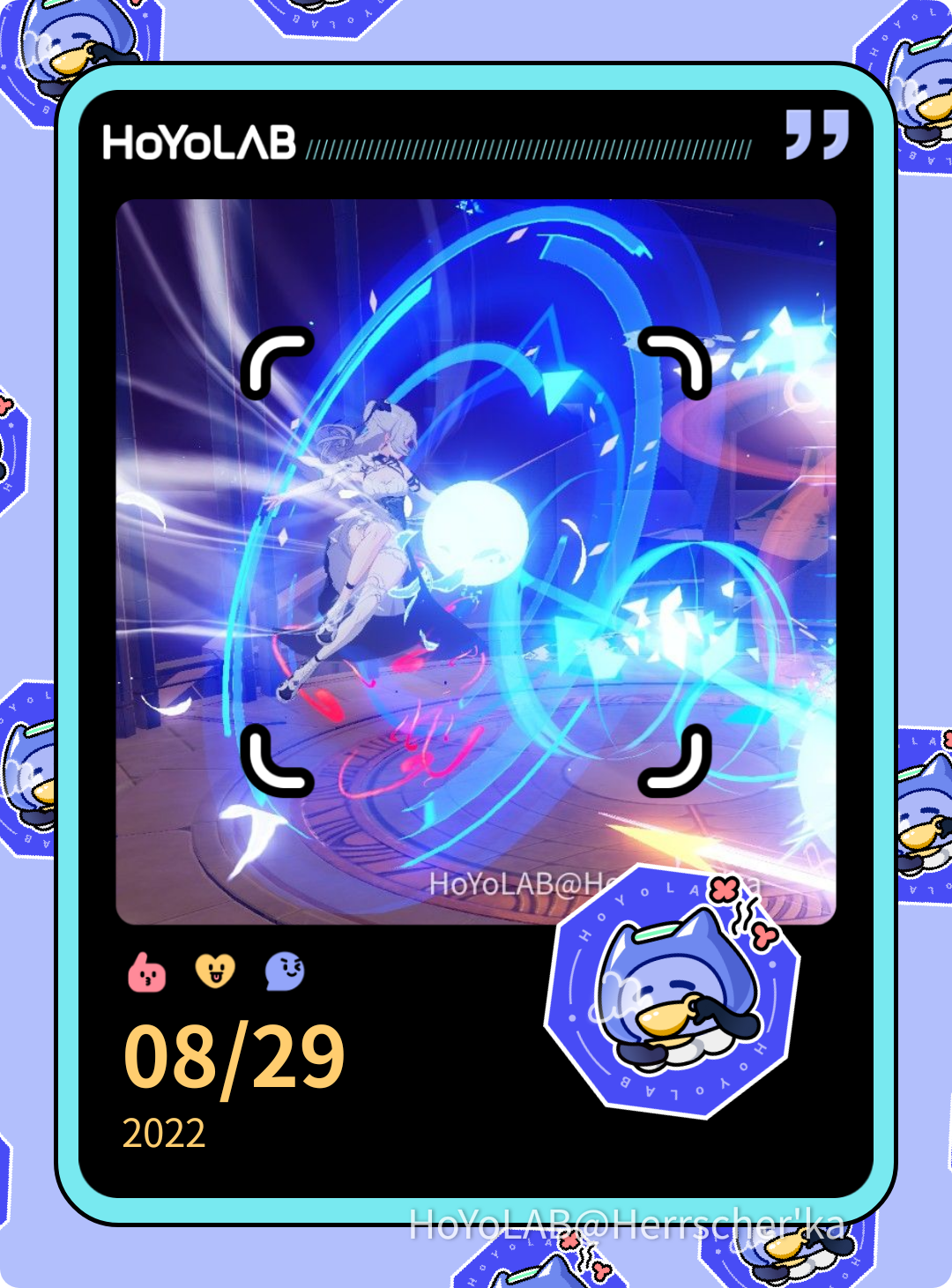 August 29 - Game Diary - Bronya One-Chan | HoYoLAB