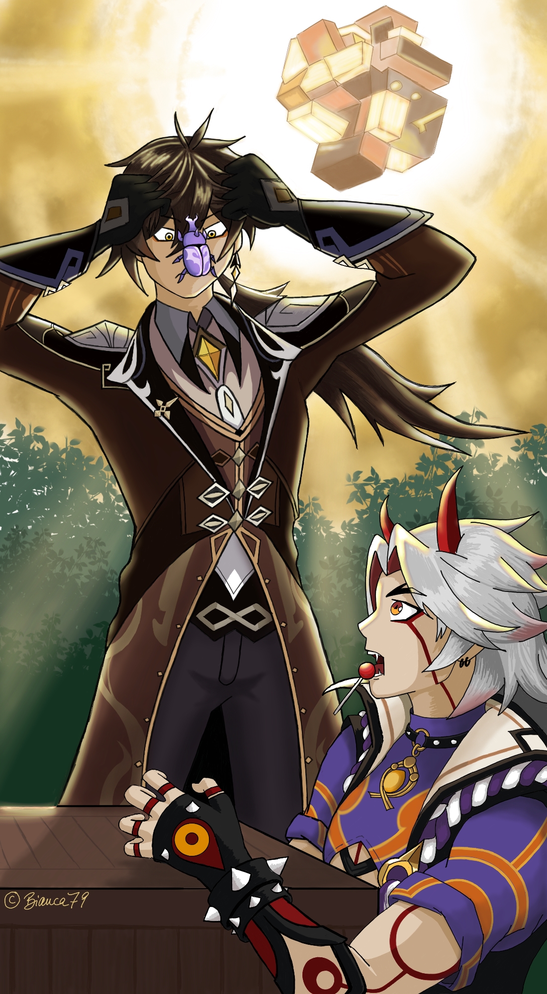 Snapshot in Inazuma: Beetle Battle! Genshin Impact | HoYoLAB