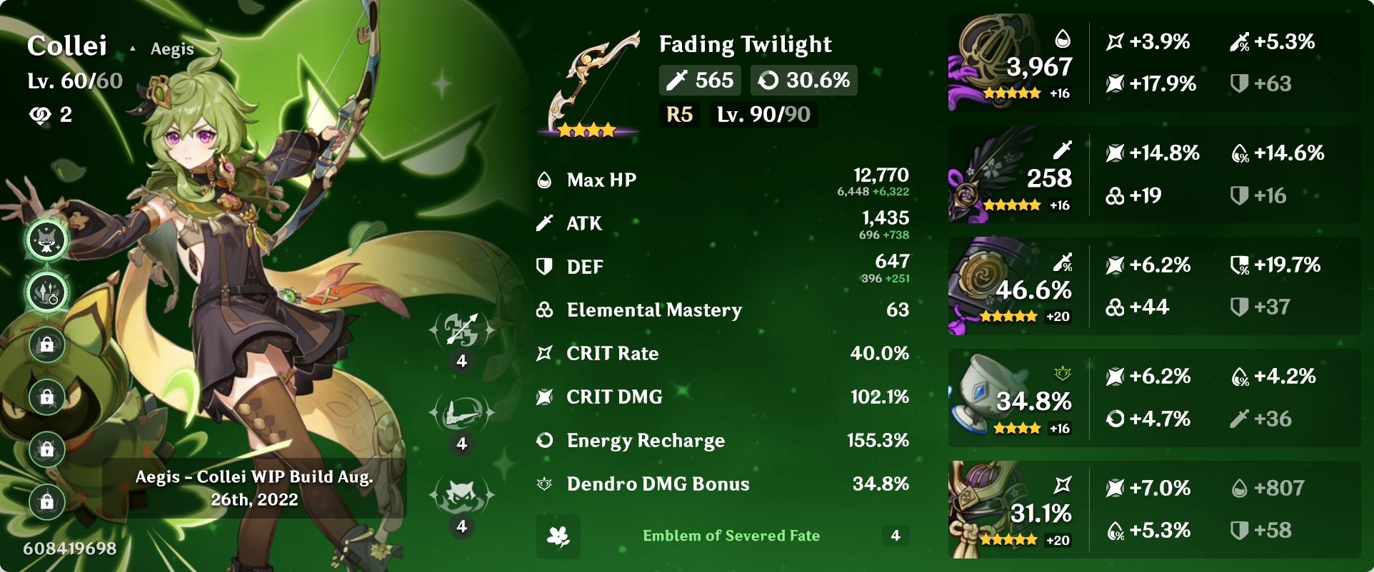 Collei got a lot stronger over the past two days! Genshin Impact | HoYoLAB