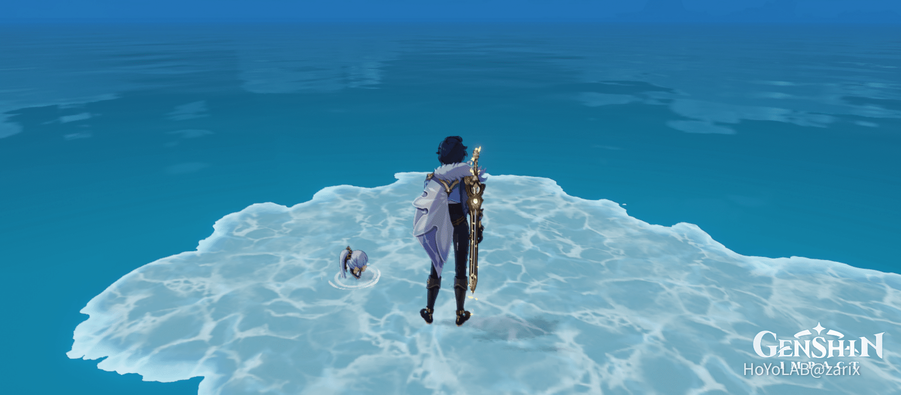 Kaeya Ice Bridge ️ Genshin Impact | HoYoLAB