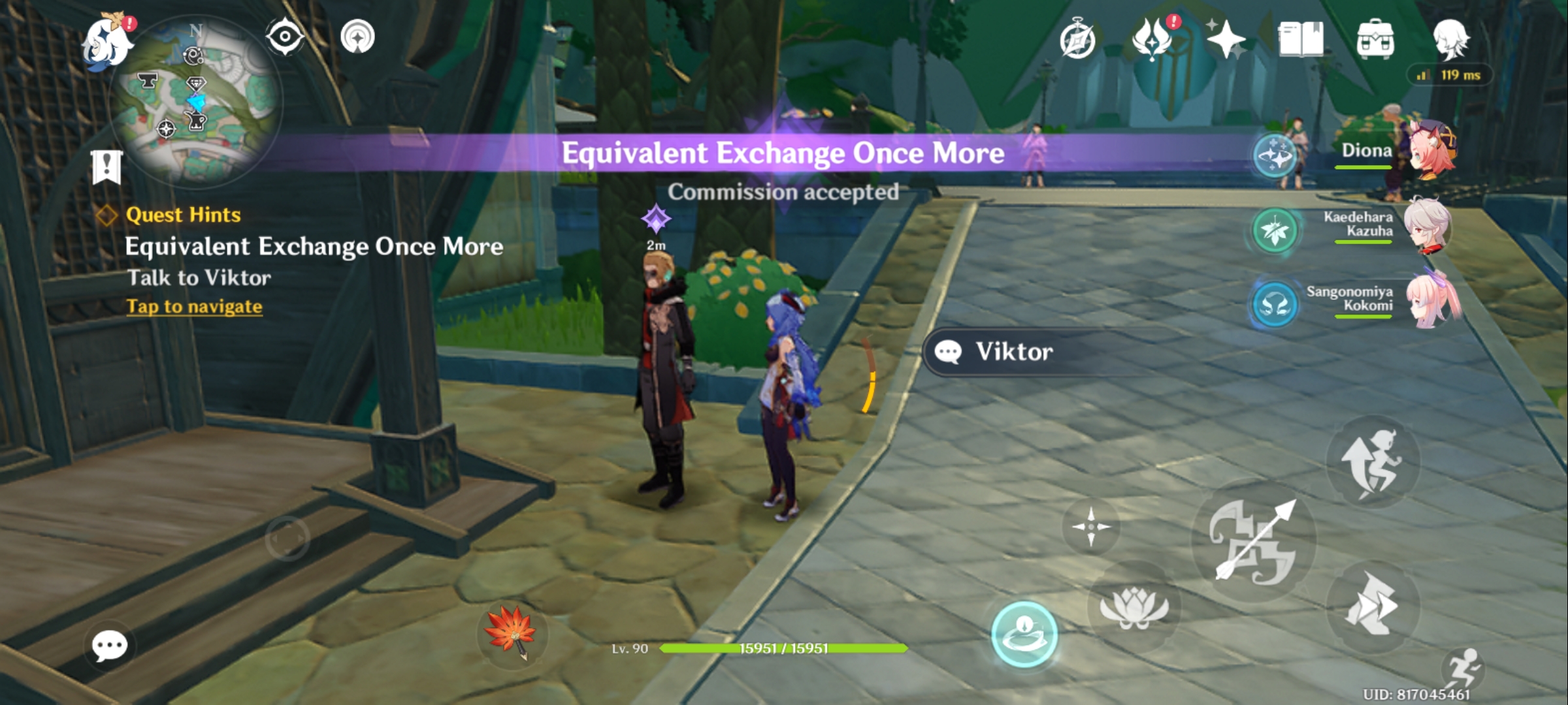 welcome back Victor Genshin Impact | HoYoLAB