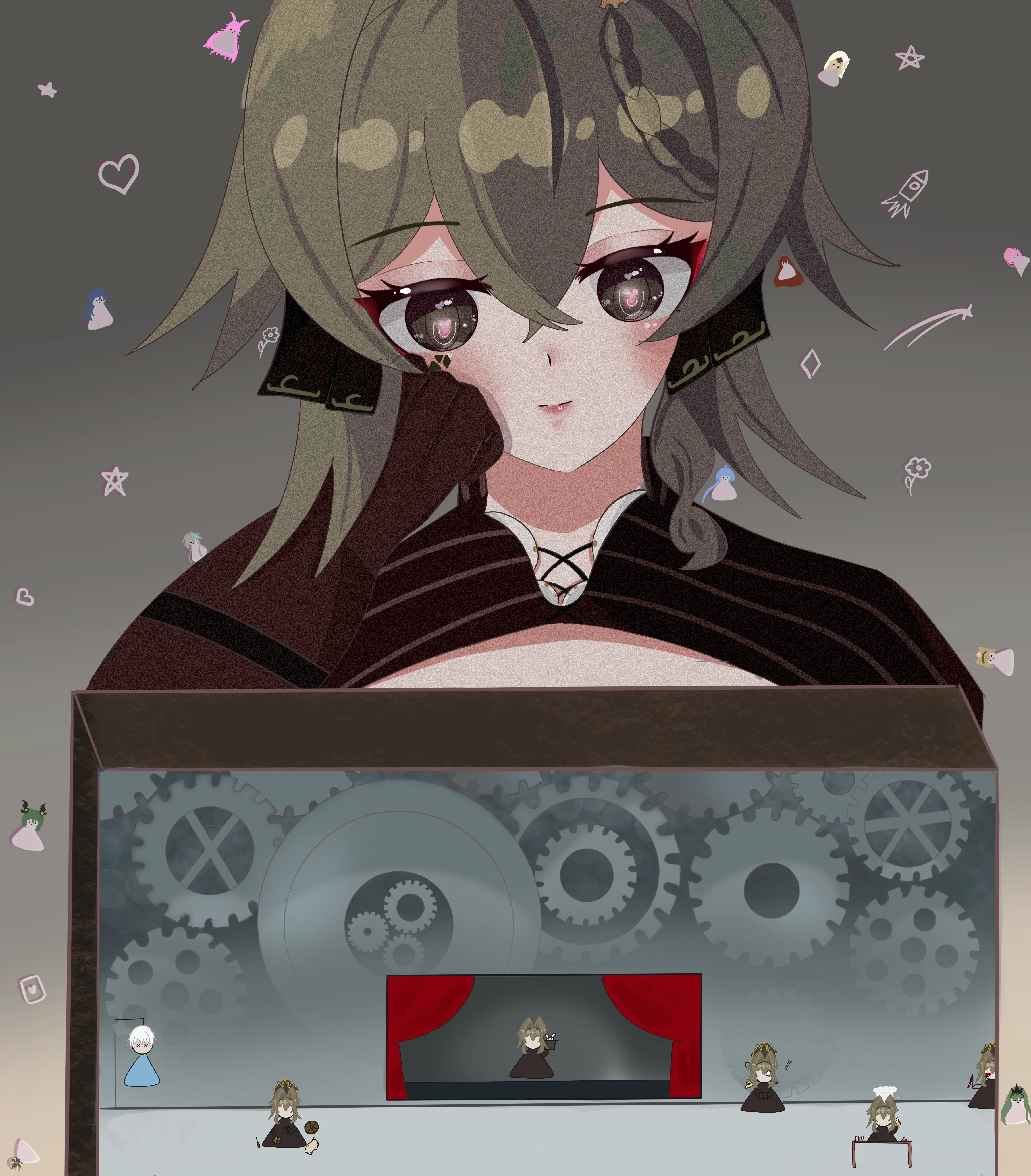 Vill-v fan art ~(•_•)~ Honkai Impact 3rd | HoYoLAB