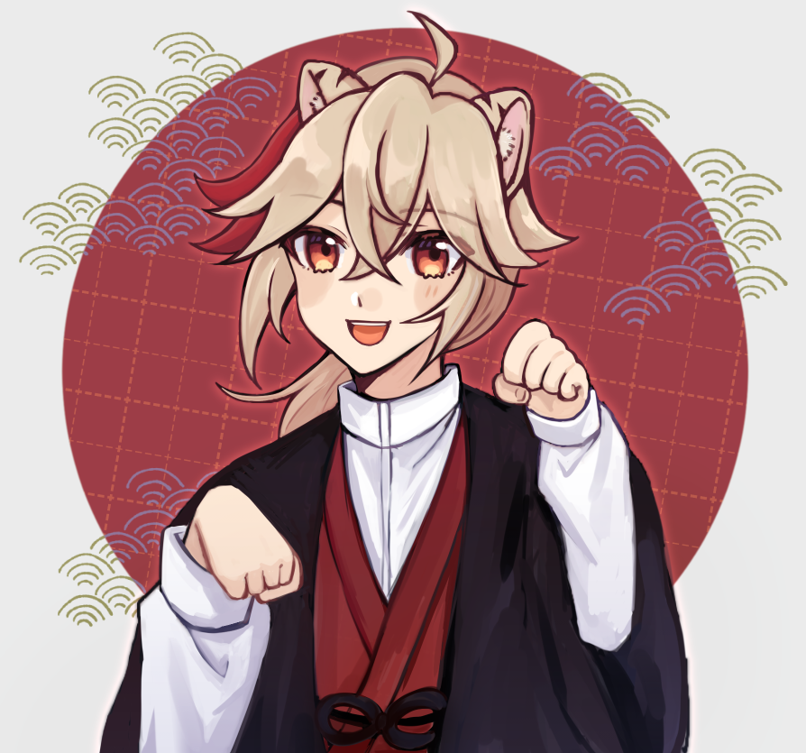 Cat Kazu (ms paint doodle) Genshin Impact | HoYoLAB