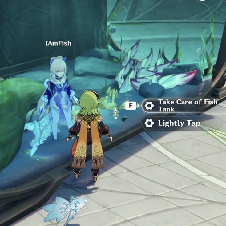 What a pretty pet fish | Genshin Impact | HoYoLAB
