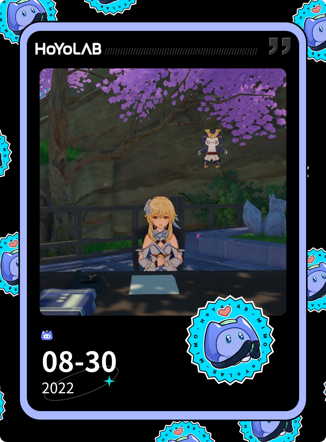 08-30 日記 -# 我的角色養成日記 | HoYoLAB