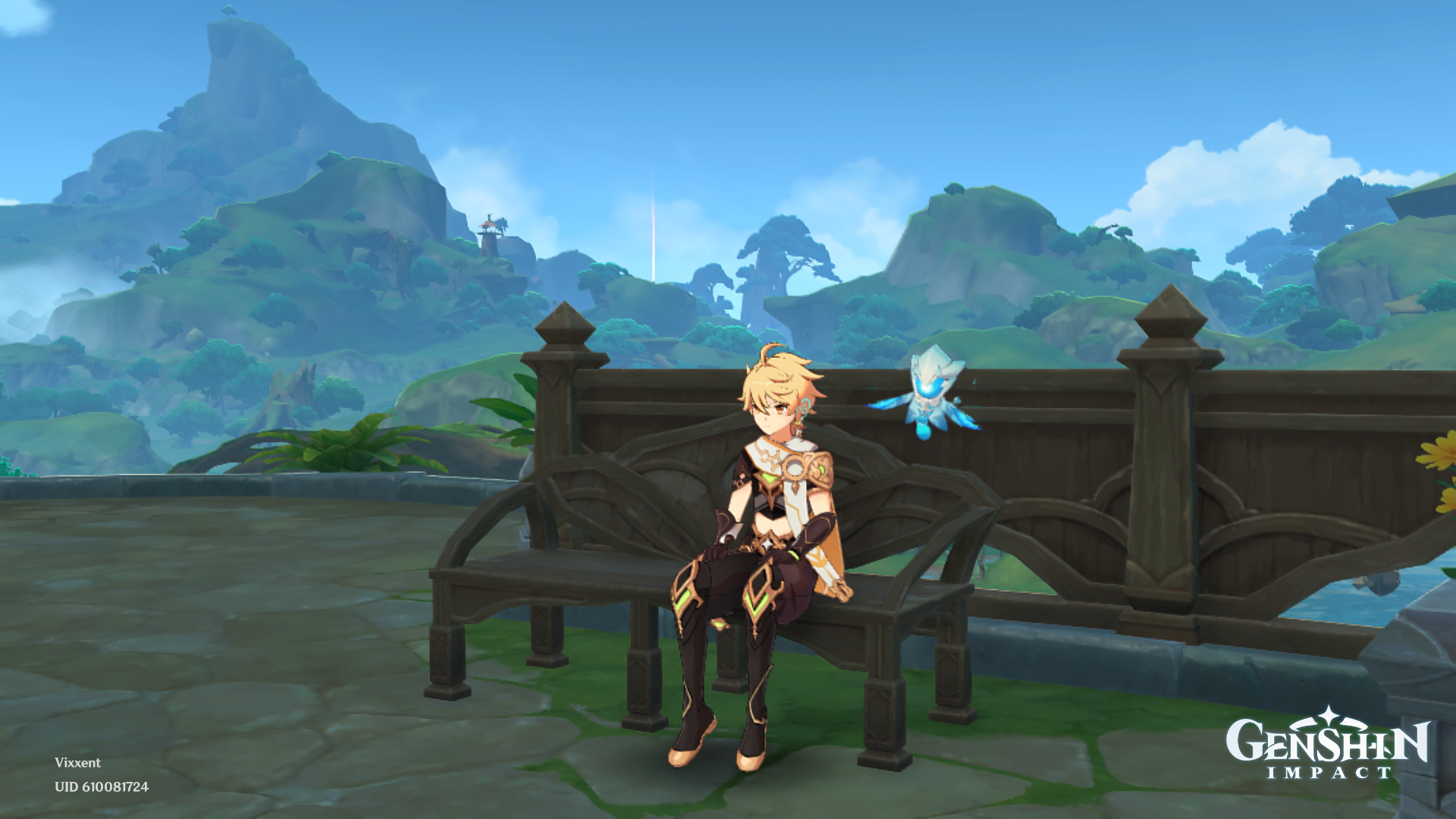 Aether chilling in Sumeru, Sumeru Adventure Diary - August 30 Genshin ...