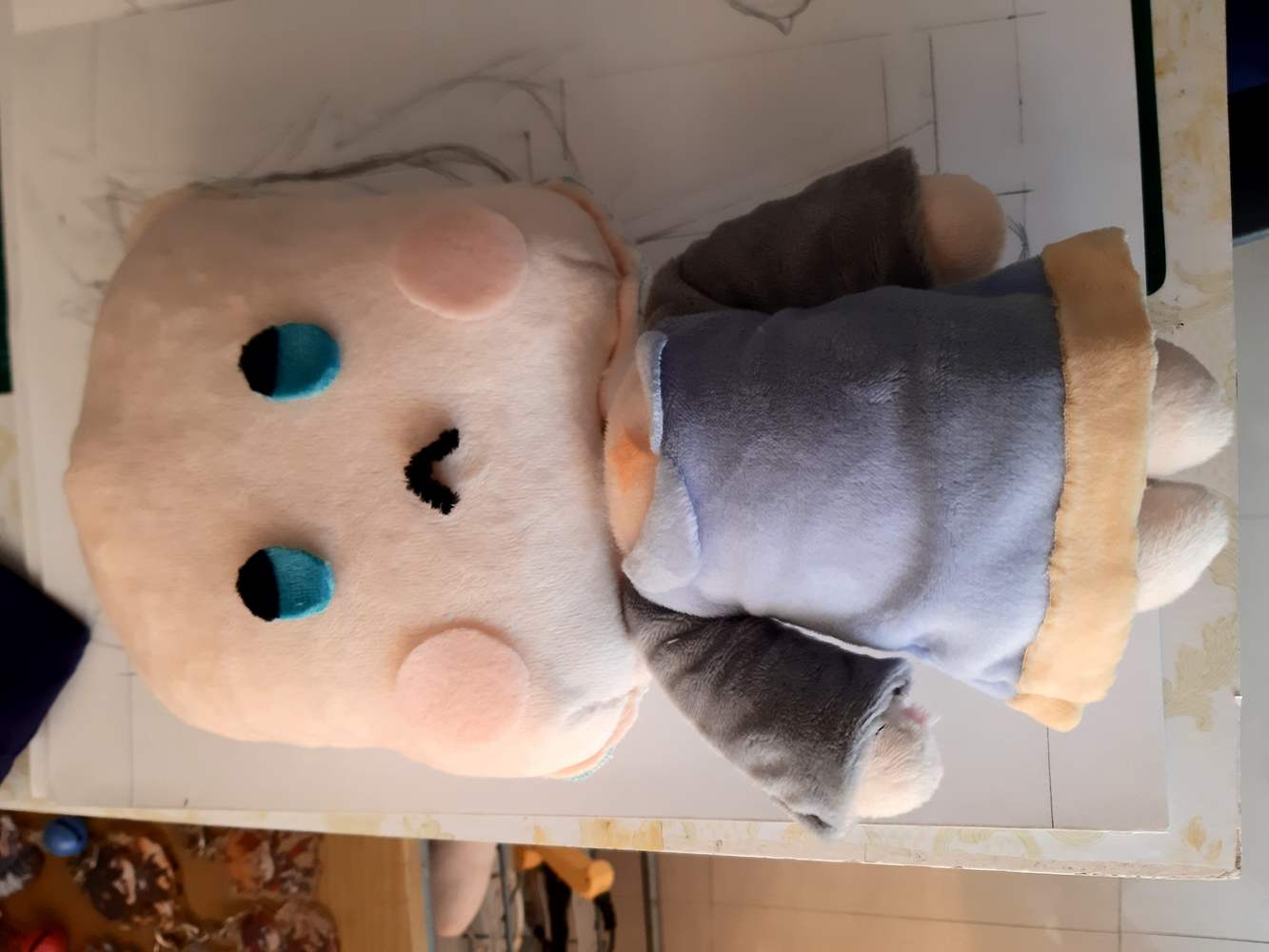 My Plush-making Process Ft Nya-Albedo and friends [a semi-guide to ...