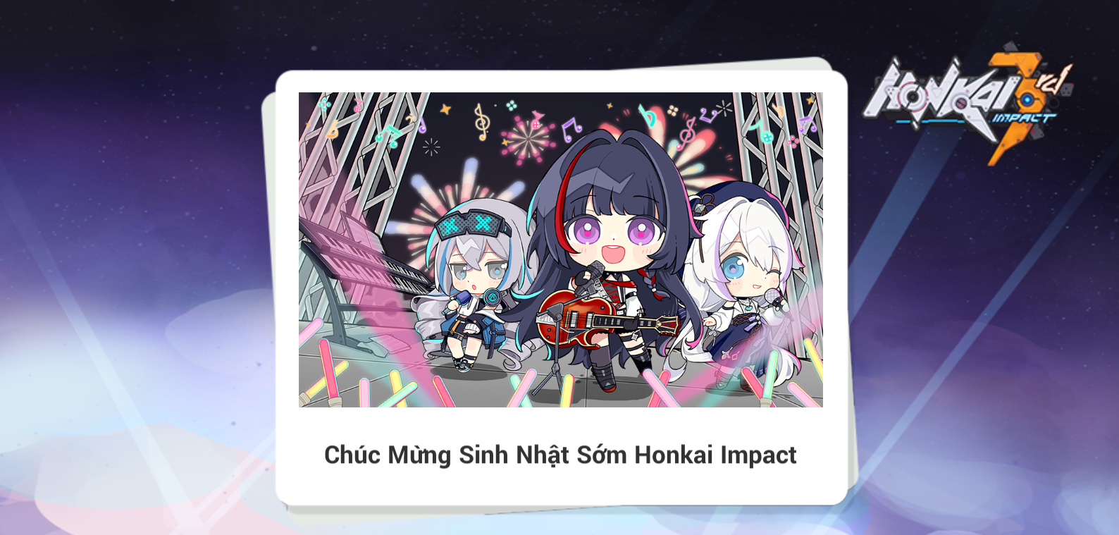 Happy Early Birthday Honkai Impact!!! Honkai Impact 3rd | HoYoLAB