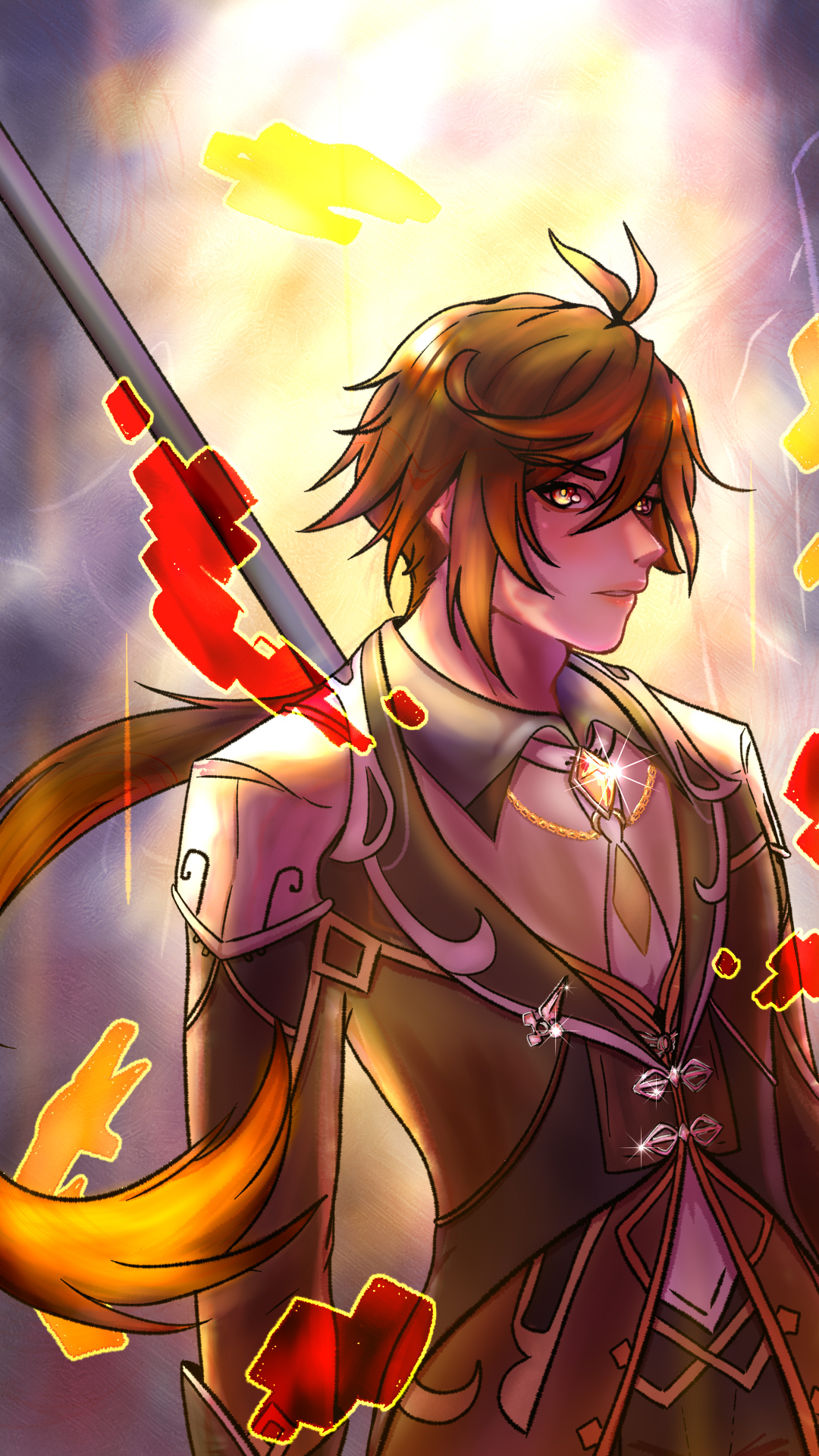 Prize Giveaway: "Vago Mundo" Zhongli Fan Art Contest Genshin Impact ...