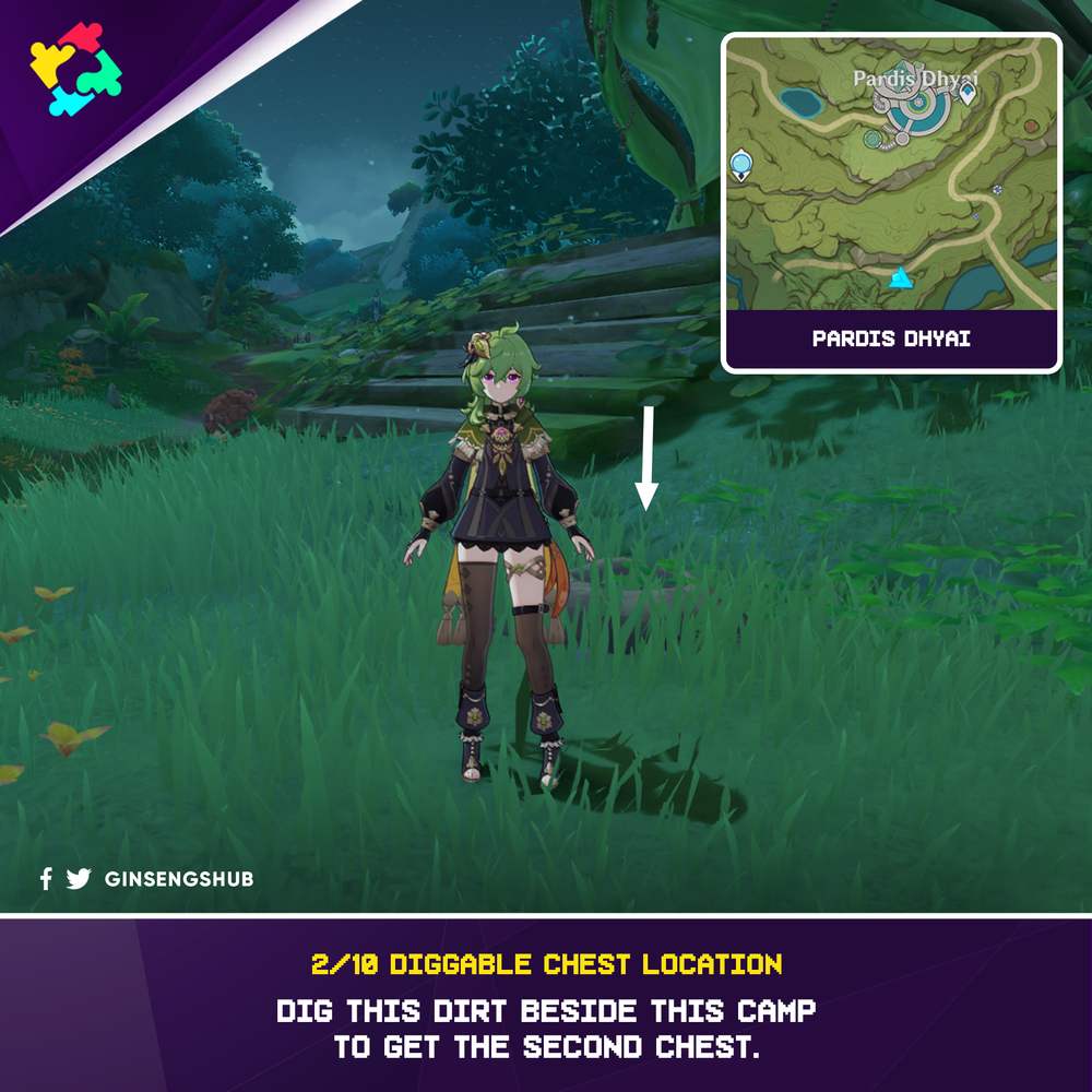 [v3.0] 10 Dig Chests Locations to get Oh, Frabjous Day! hidden ...