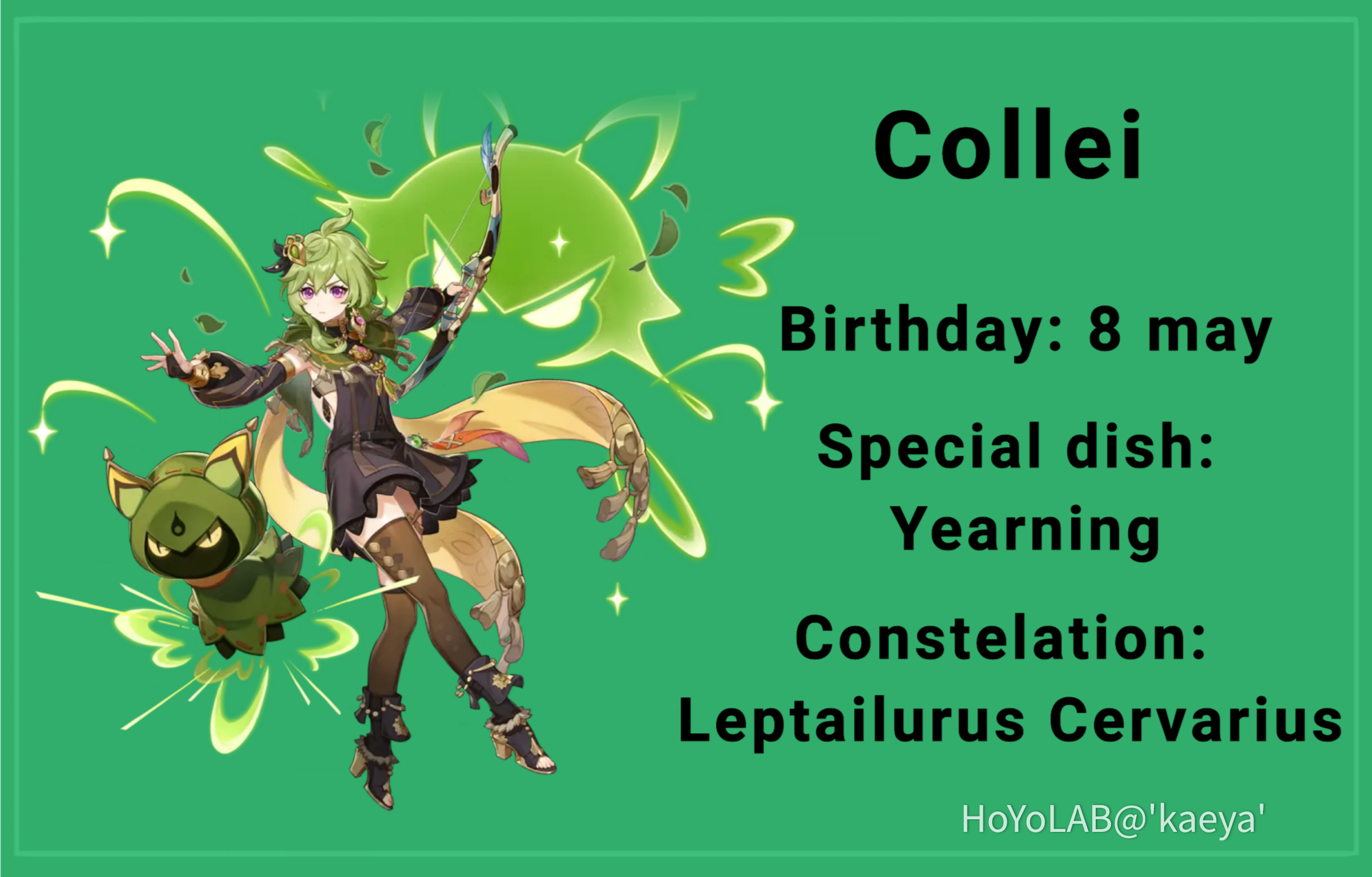 [Version 3.0] Collei Guide Genshin Impact | HoYoLAB